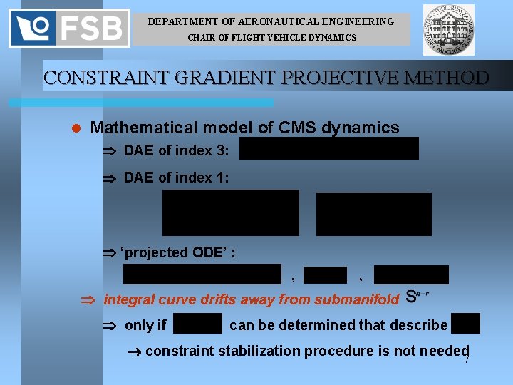 PROJECTIVE CONSTRAINT VIOLATION STABILIZATION METHOD FOR MULTIBODY SYSTEMS