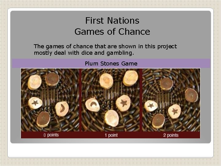 Traditional and Modern Aboriginal Games First Nations Games