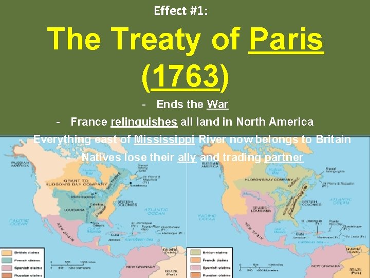 The French and Indian War was fought between