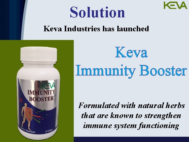 Keva Industries has launched Keva Immunity Booster MRP