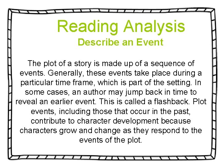 Objectives Reading Unit 2 Lesson 10 Module B