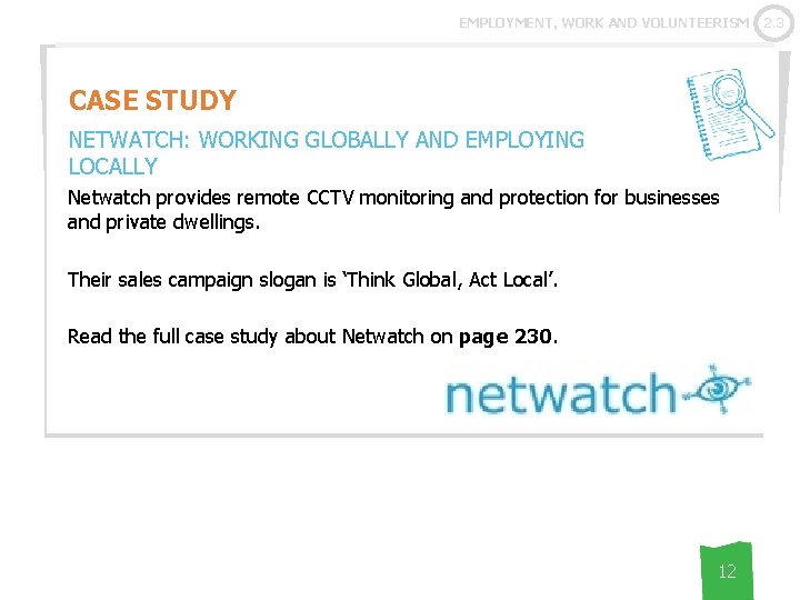 Be Business 2 3 EMPLOYMENT WORK AND VOLUNTEERISM