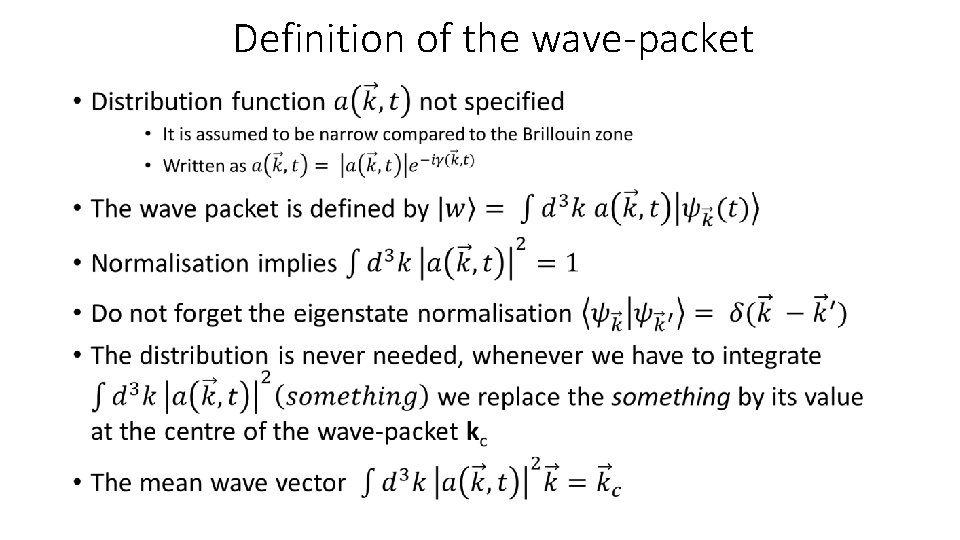 Lecture 1 Semiclassical wavepacket dynamics and the Boltzmann
