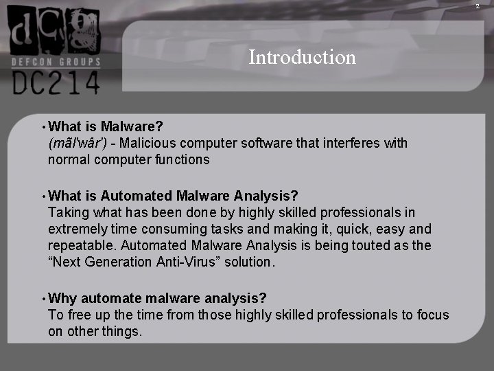 Automated Malware Analysis A Look at Cuckoo Sandbox
