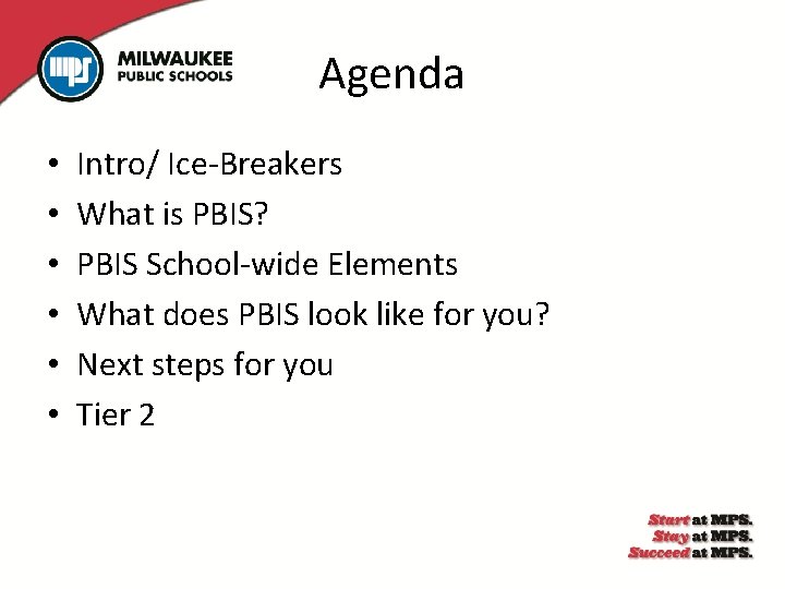 Your Role in PBIS District Team August 23
