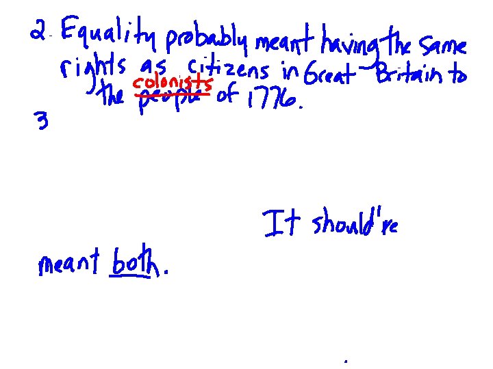 DBQ Declaration of Independence Document Analysis Questions The