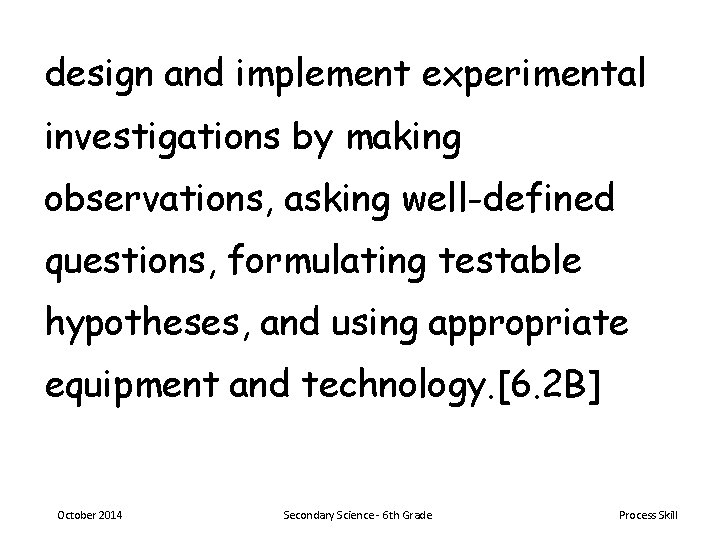 demonstrate safe practices during laboratory and field investigations
