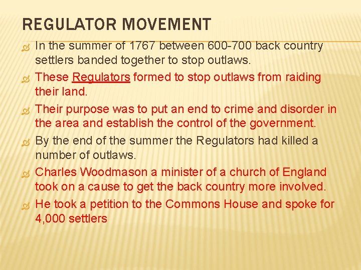 RISING TENSIONS BETWEEN THE AMERICAN COLONIES BRITAIN CHAPTER