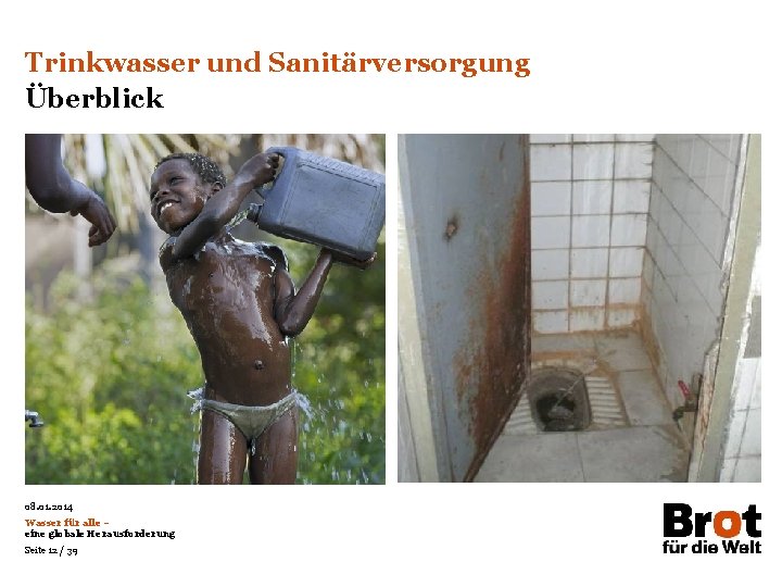 Wasser fr alle eine globale Herausforderung Berlin 08