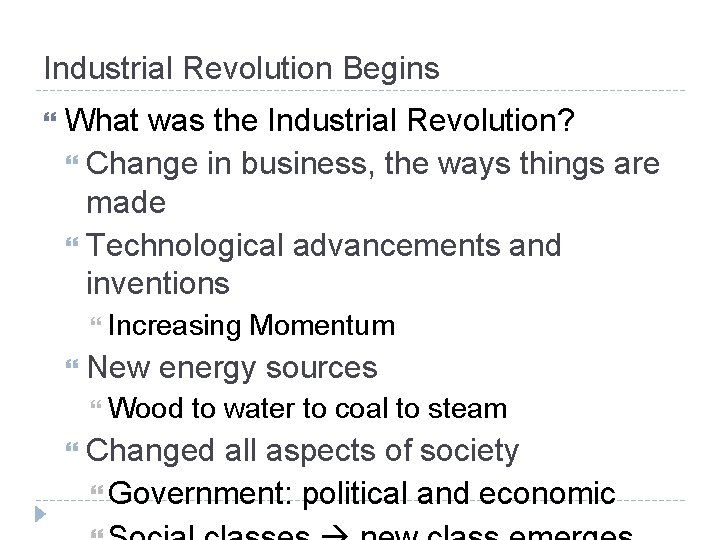 The Industrial Revolution Very Funny Industrial Revolution Begins