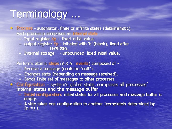 Impossibility of Distributed Consensus with One Faulty Process