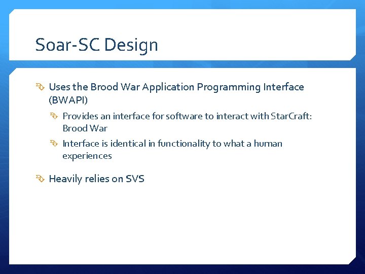 Soar and Star Craft By Alex Turner What