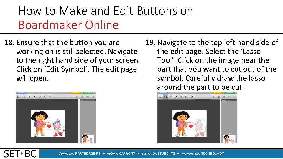 Boardmaker Online Friday September 28 2018 Fraser Cascades