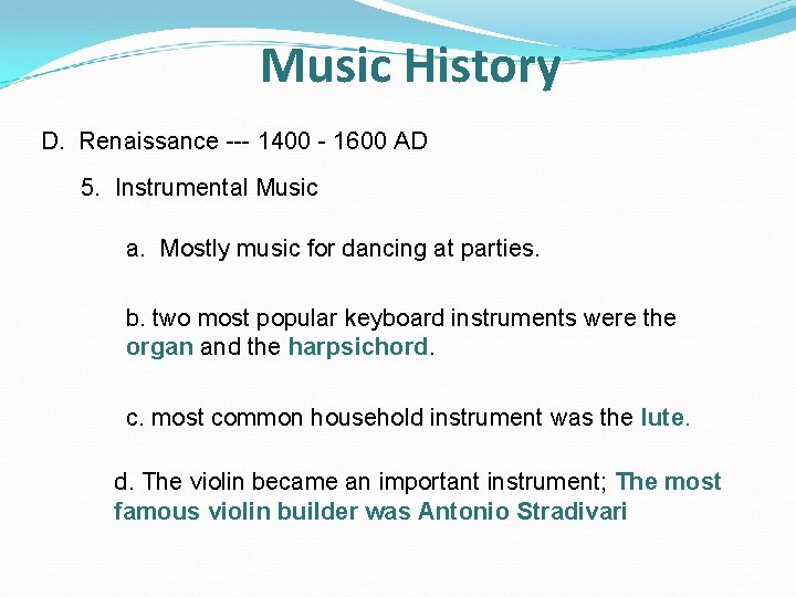 Music History The Renaissance 1450 1600 rebirth Music
