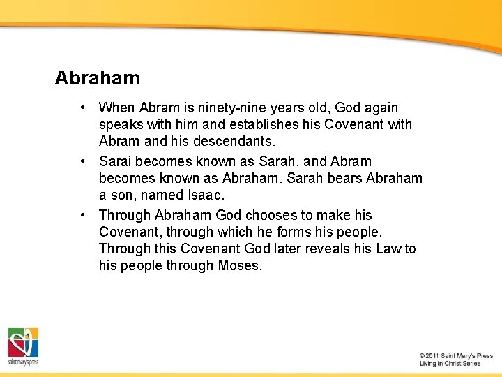 The Early Leaders of Israel The Bible Course
