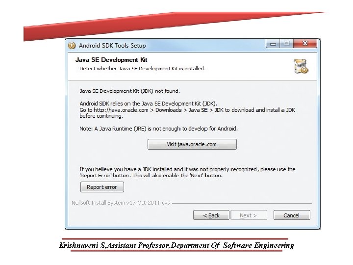 Obtaining the Required Tools IN Lecture 3 Krishnaveni