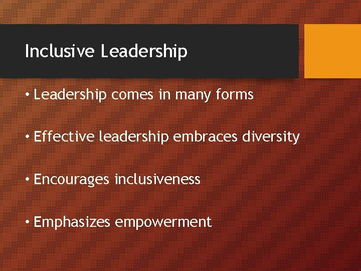 Leadership Lessons from Theory Joseph B Berger College