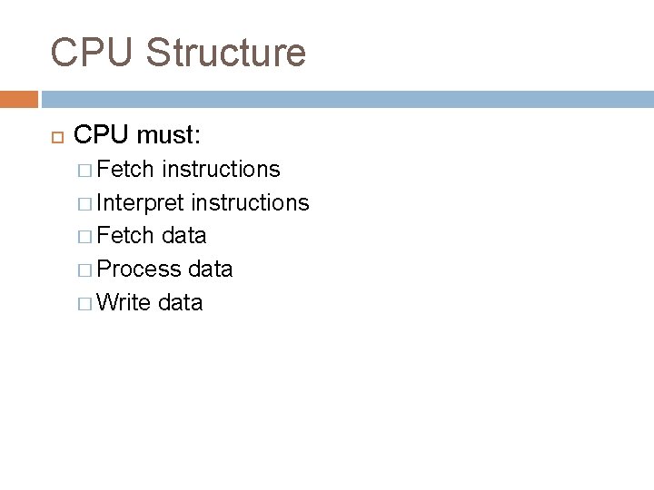 COMPUTER ORGANIZATION AND ASSEMBLY LANGUAGE Lecture 21 22