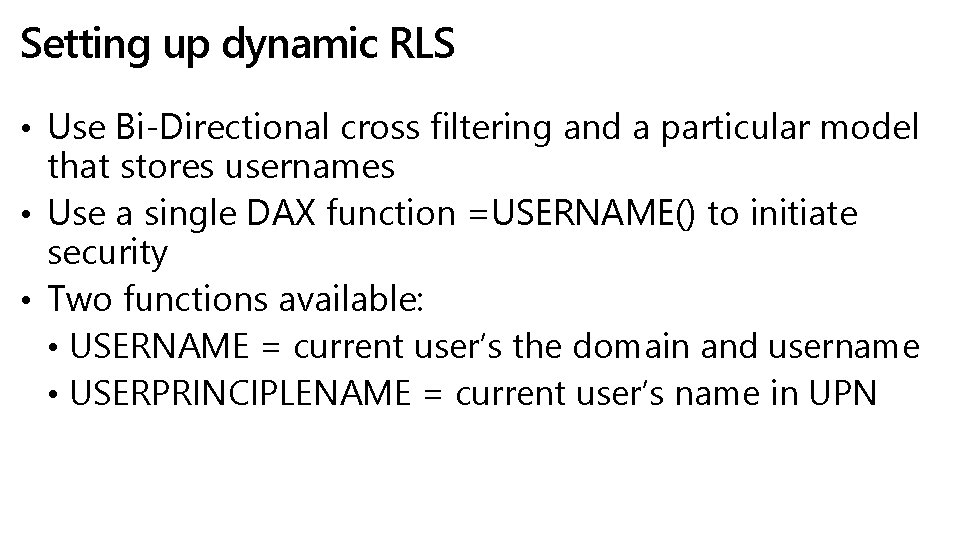 Power BI Security Kasper de Jonge Principal Program
