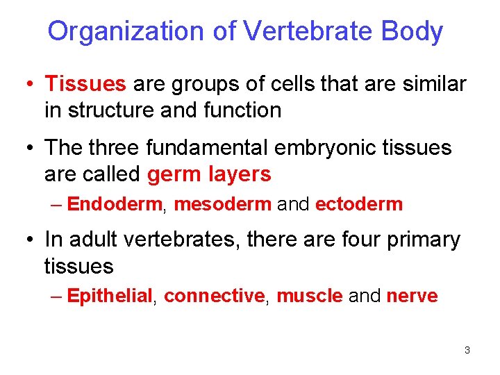 The Animal Body and Principles of Regulation Chapter