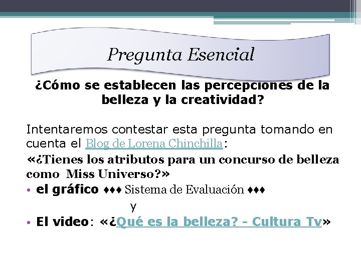Tema 3 La Belleza y la Esttica Contexto