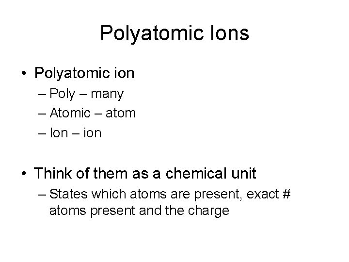 Chapter 4 Ionic Compounds Chemical Bonds 2 types