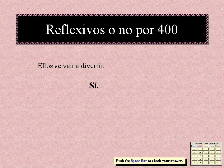 Repaso para el examen Ch 7 Reflexivos Verbos