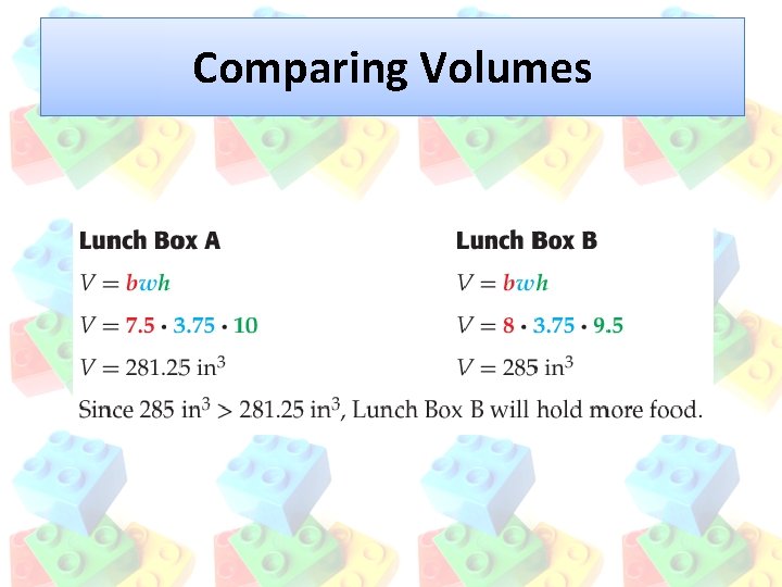 Bell Work Find the surface area of the