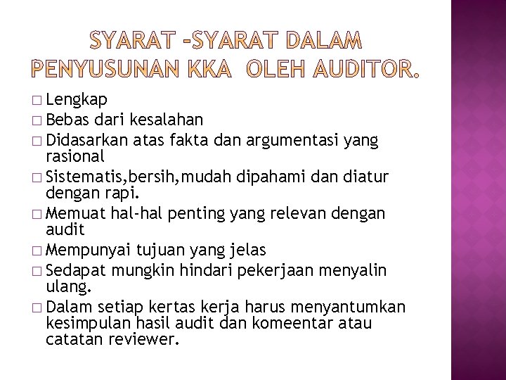 BAB 3 KERTAS KERJA AUDIT PROGRAM AUDIT dan