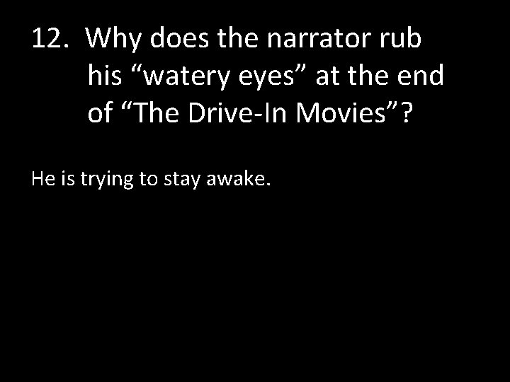 The DriveIn Movies by Gary Soto Review 1