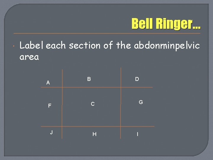 Bell Ringer 1 2 Compare and contrast positive