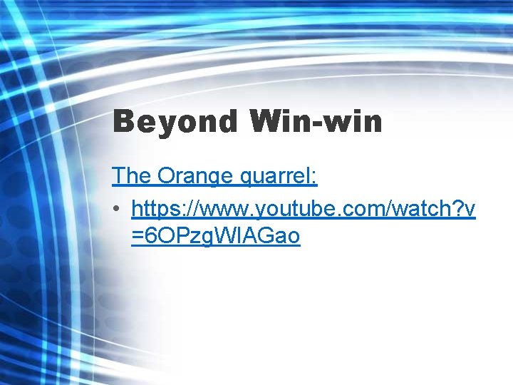 HABIT 4 THINK WINWIN Life is an all