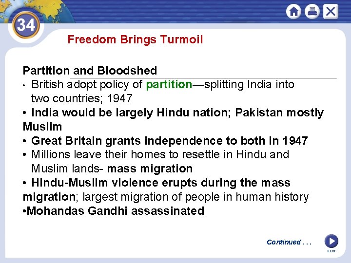 The Colonies Become New Nations 1945Present After World