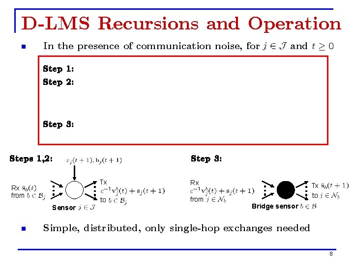 Closedform Mse Performance Of The Distributed Lms Algorithm