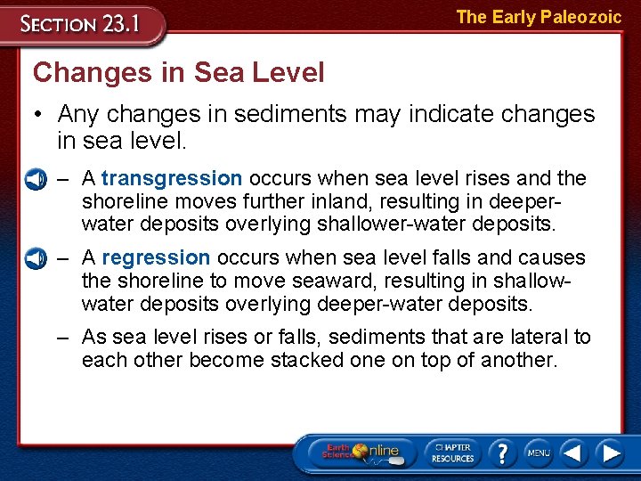 The Early Paleozoic Objectives Describe the Cambrian paleogeography