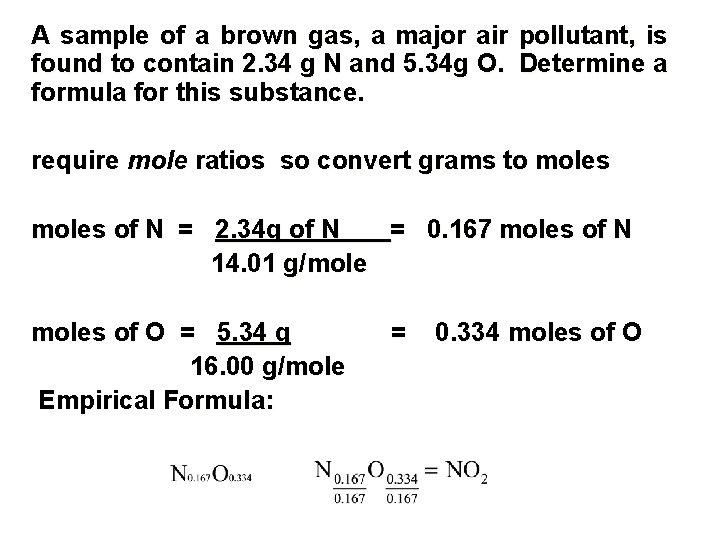The Basics of Stoichiometry and Mole Calculations References