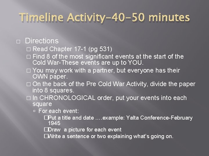 COLD WAR SUPERPOWERS FACE OFF 42 32013 Big