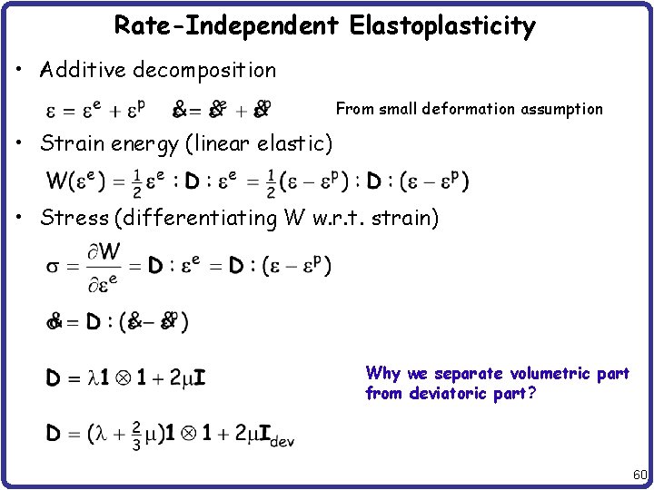 CHAP 4 FEA for Elastoplastic Problems NamHo Kim
