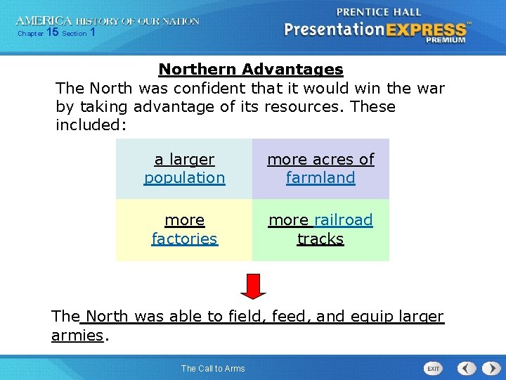 Chapter 15 Section 1 Objectives Identify the states