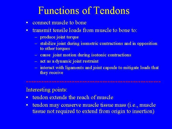 Advanced Biomechanics of Physical Activity KIN 831 Lecture