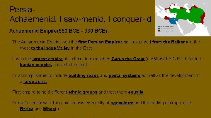 Period 2 Super Review The years 600 B