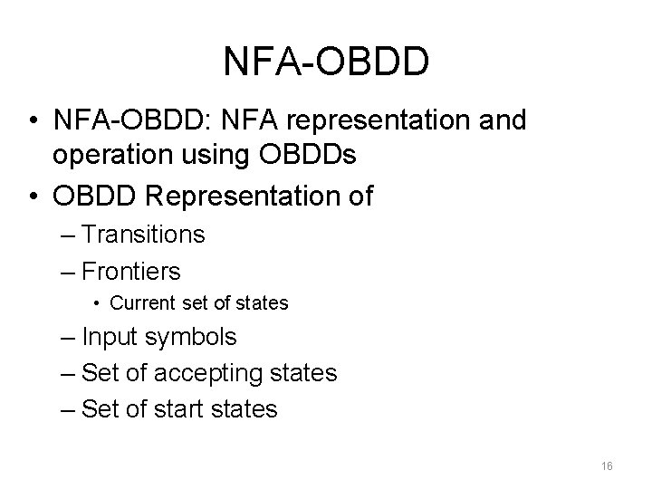Improving Signature Matching using Binary Decision Diagrams Liu
