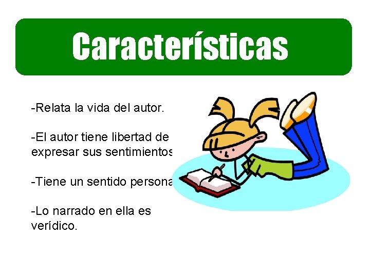 BIOGRAFIA Y AUTOBIOGRAFIA Definicin Biografa Es la historia