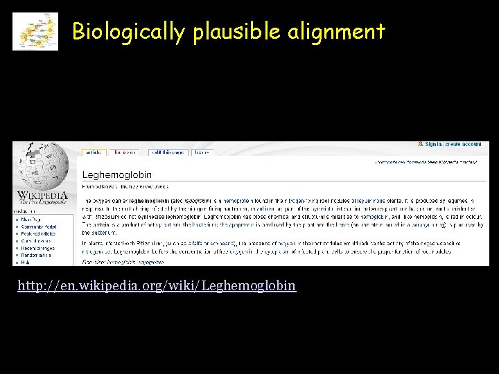 BI 420 Introduction to Bioinformatics Sequence alignment Gabor