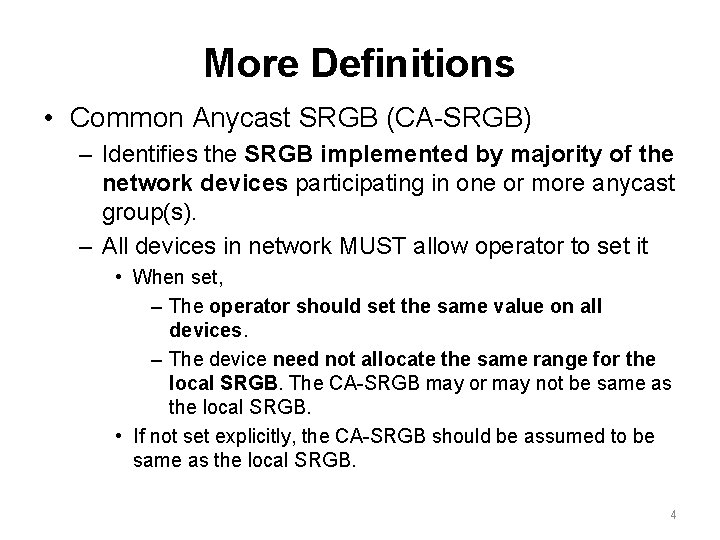 Anycast Prefix Segments in MPLSbased SPRING draftpsarkarspringmplsanycastsegments01 Pushpasis