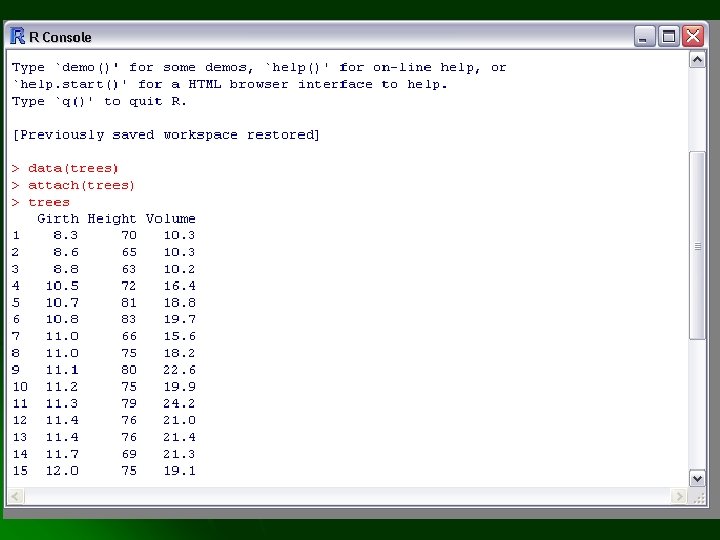 Example Black Cherry Trees Example Black Cherry Trees