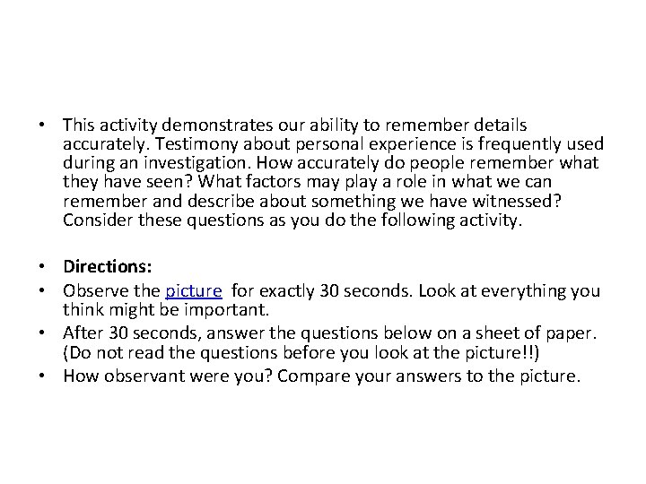 How Observant Are You What do you see