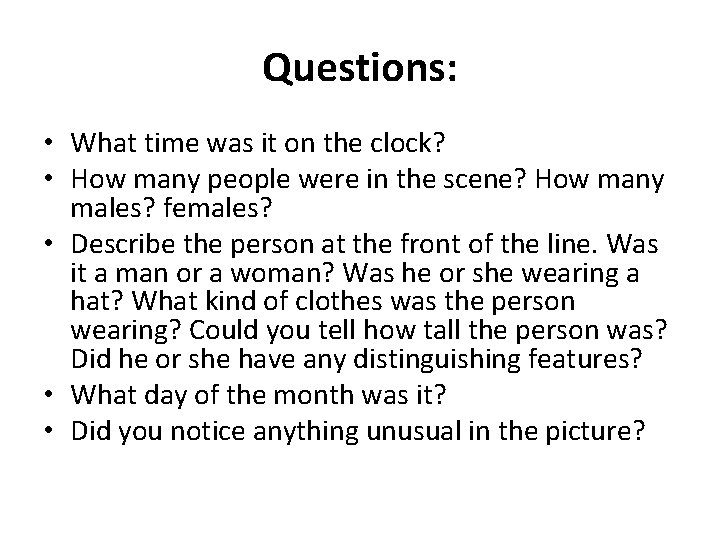 How Observant Are You What do you see