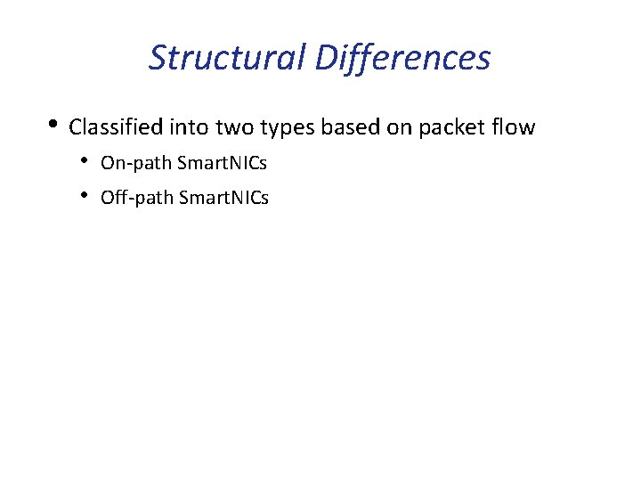 Offloading Distributed Applications onto Smart NICs using i