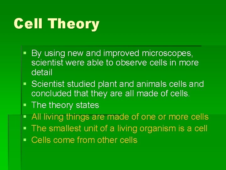 Cell Structures Functions and Transport Cell The basic